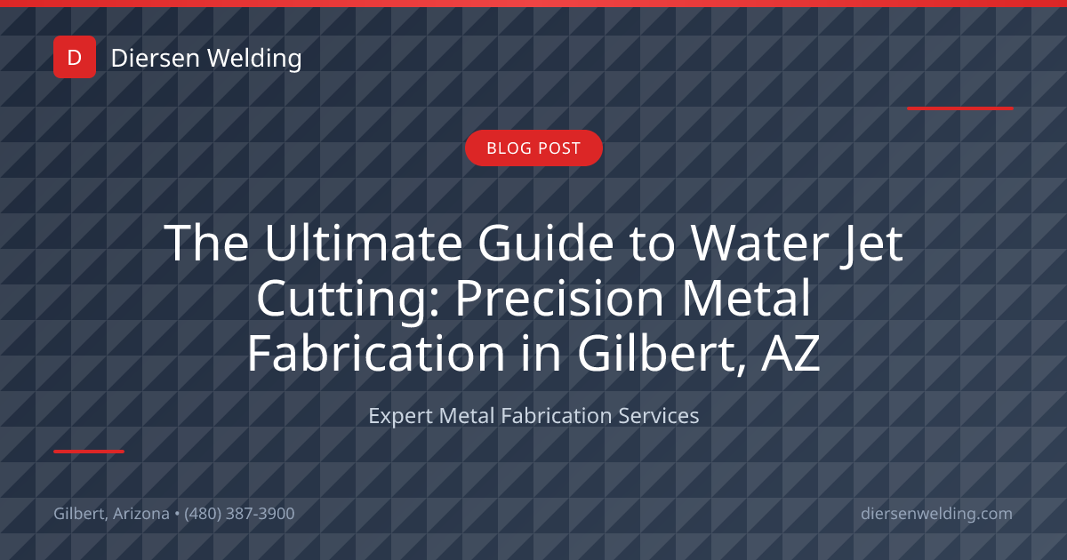 The Ultimate Guide to Water Jet Cutting: Precision Metal Fabrication in ...